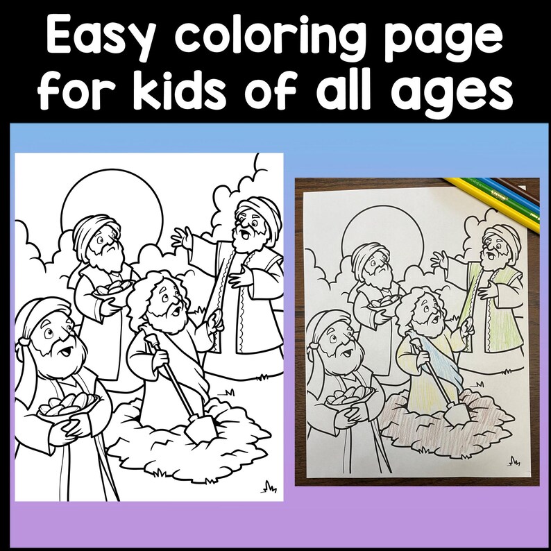 The Parable of the Talents Activities! {craft, Coloring Page, Word ...