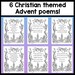 Advent Poems for Kids {6 Poems in Color and Black and White!} Advent ...