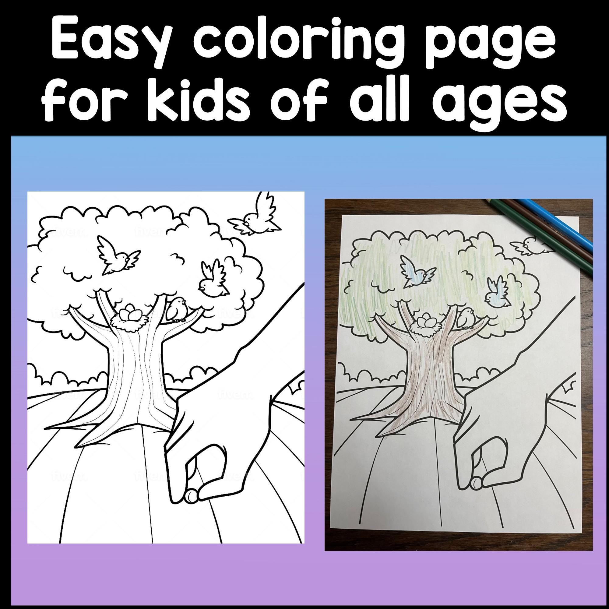 The Parable of the Mustard Seed Activities {craft, Coloring Page} Jesus ...