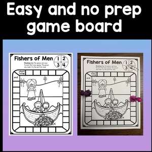 Jesus Calls His Fishers of Men Activities {craft, Coloring Page, Story ...