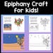 Epiphany Craft Printable {color & B/W!} Christmas Sunday School Lesson ...