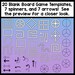 Blank Board Game SVG Clipart Templates 4 + Spinners & Arrows {20 Game ...