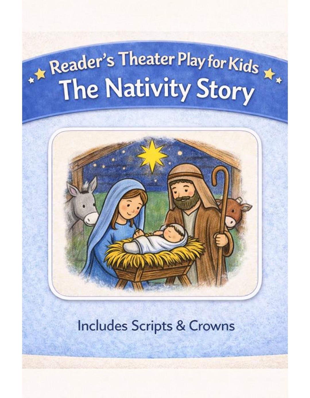 The Nativity Play for Kids {8 Plays for 5-12 Readers} Children's ...