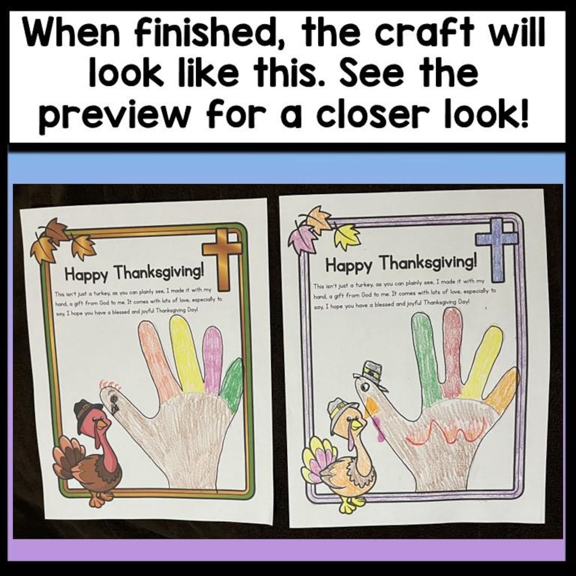 Christian Thanksgiving Craft, Thanksgiving Handprint Poem, Thanksgiving ...