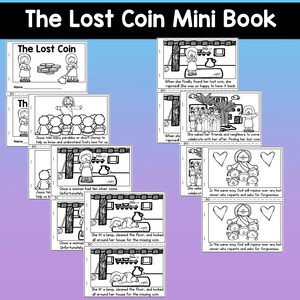 The Parable of the Lost Coin Activities {craft, Coloring Page, Story ...