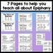 Epiphany Printable Book - 8 Pages! Easy Formatting & Assembly {epiphany ...
