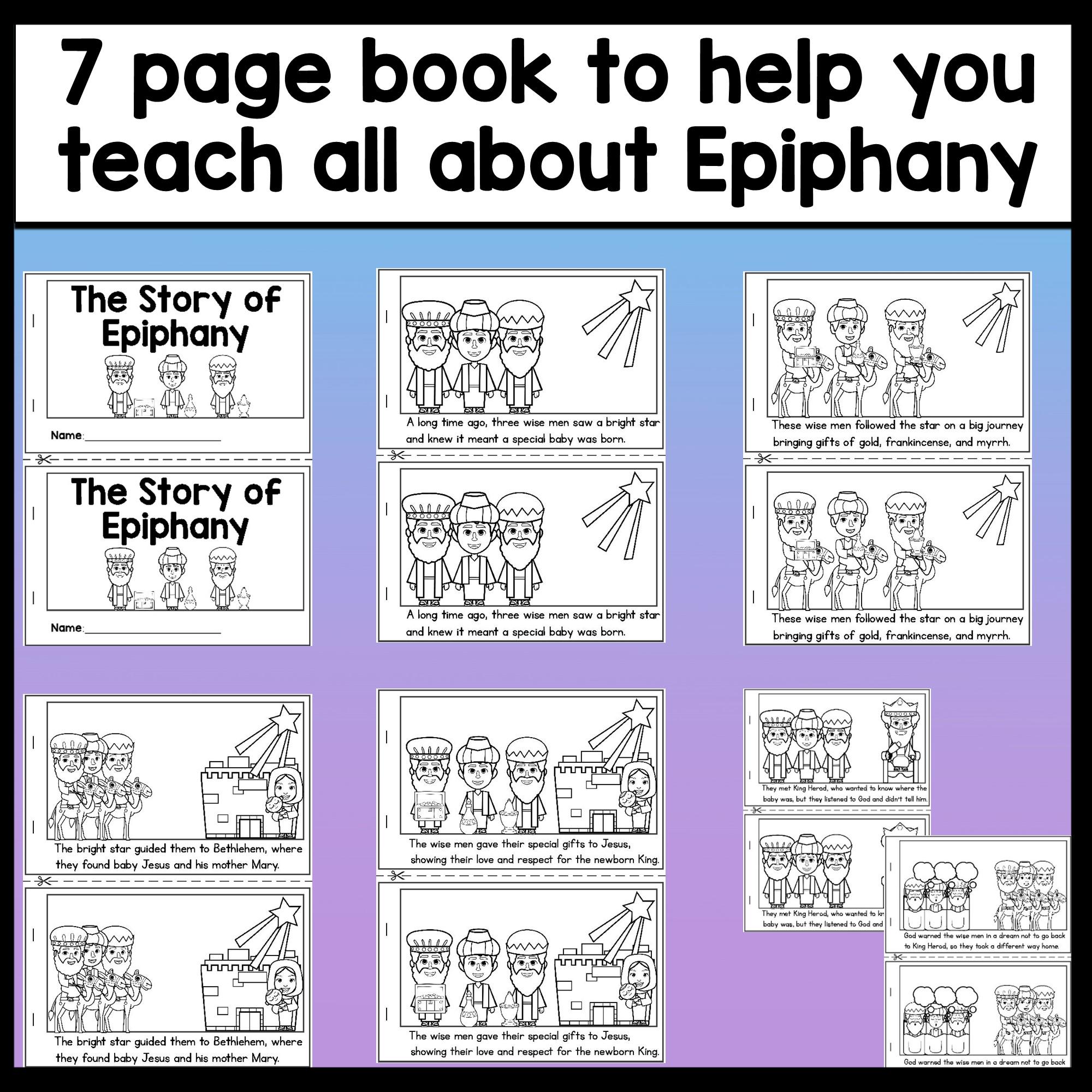 Epiphany Activities {book, Craft, Word Search, Coloring Page, Game ...