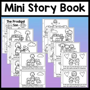 The Parable of the Prodigal Son Activities {coloring Page, Craft ...