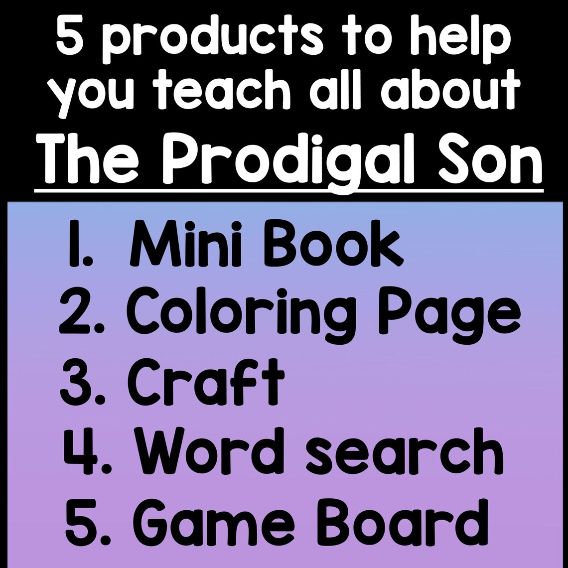 The Parable of the Prodigal Son Returning Activities for Kids {coloring ...