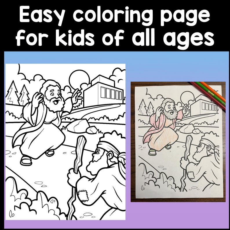 The Parable of the Prodigal Son Returning Activities for Kids {coloring ...