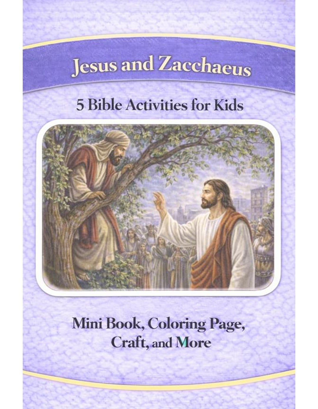 Jesus and Zacchaeus in the Tree Activities {craft, Coloring Page ...