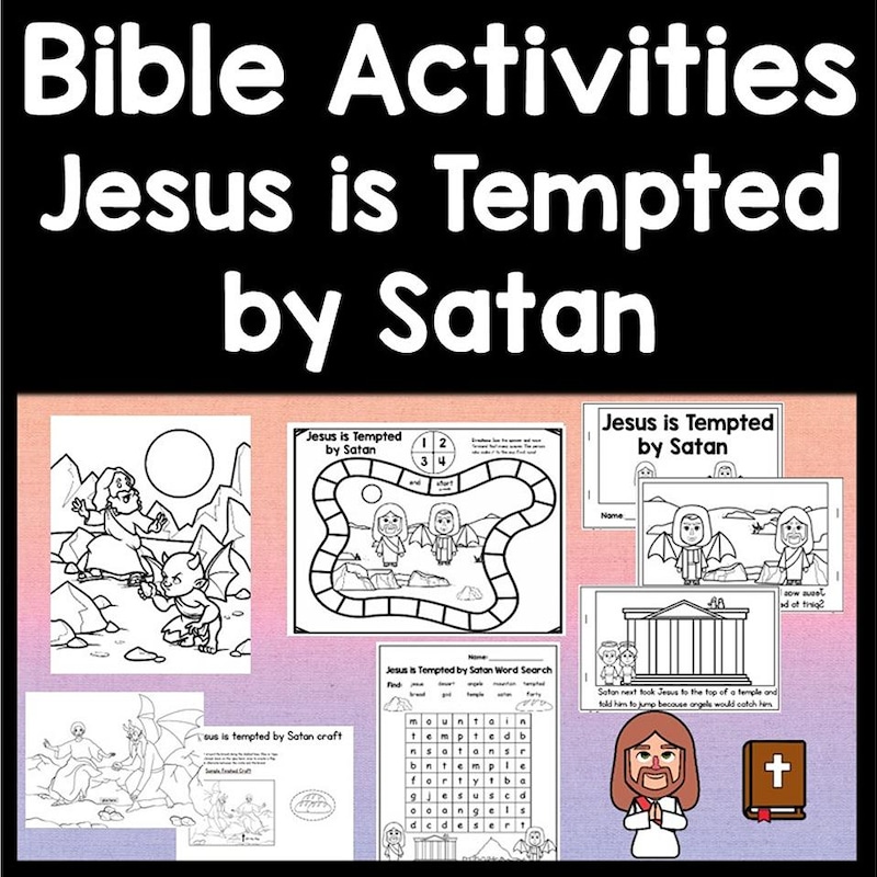 Jesus is Tempted Crafts - Etsy
