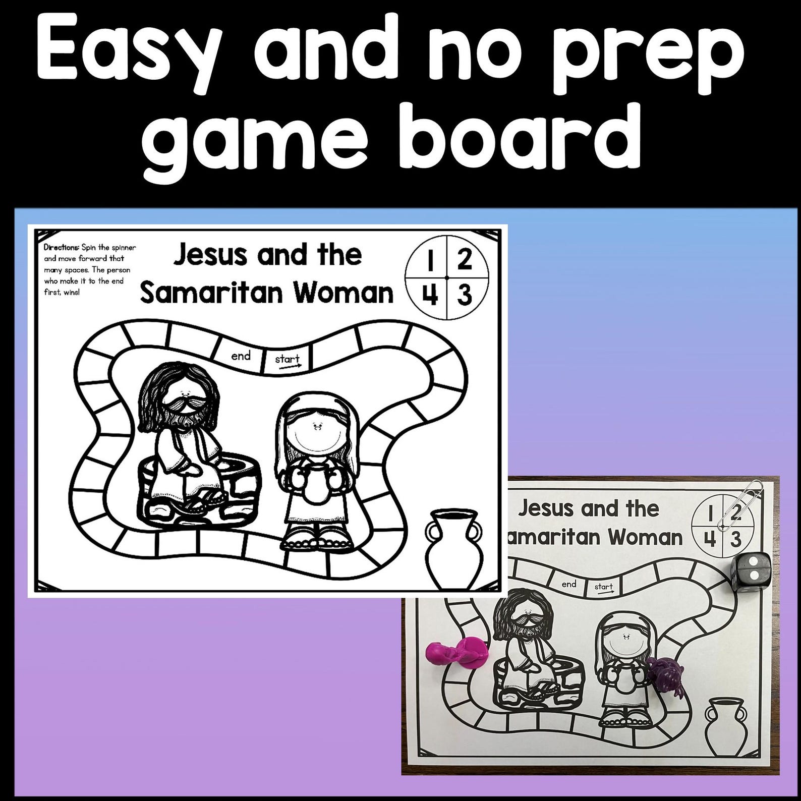 Jesus and the Samaritan Woman the Well Activities {craft, Coloring Page ...