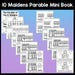 The Parable of the 10 Maidens or Virgins Activities! {craft, Coloring ...