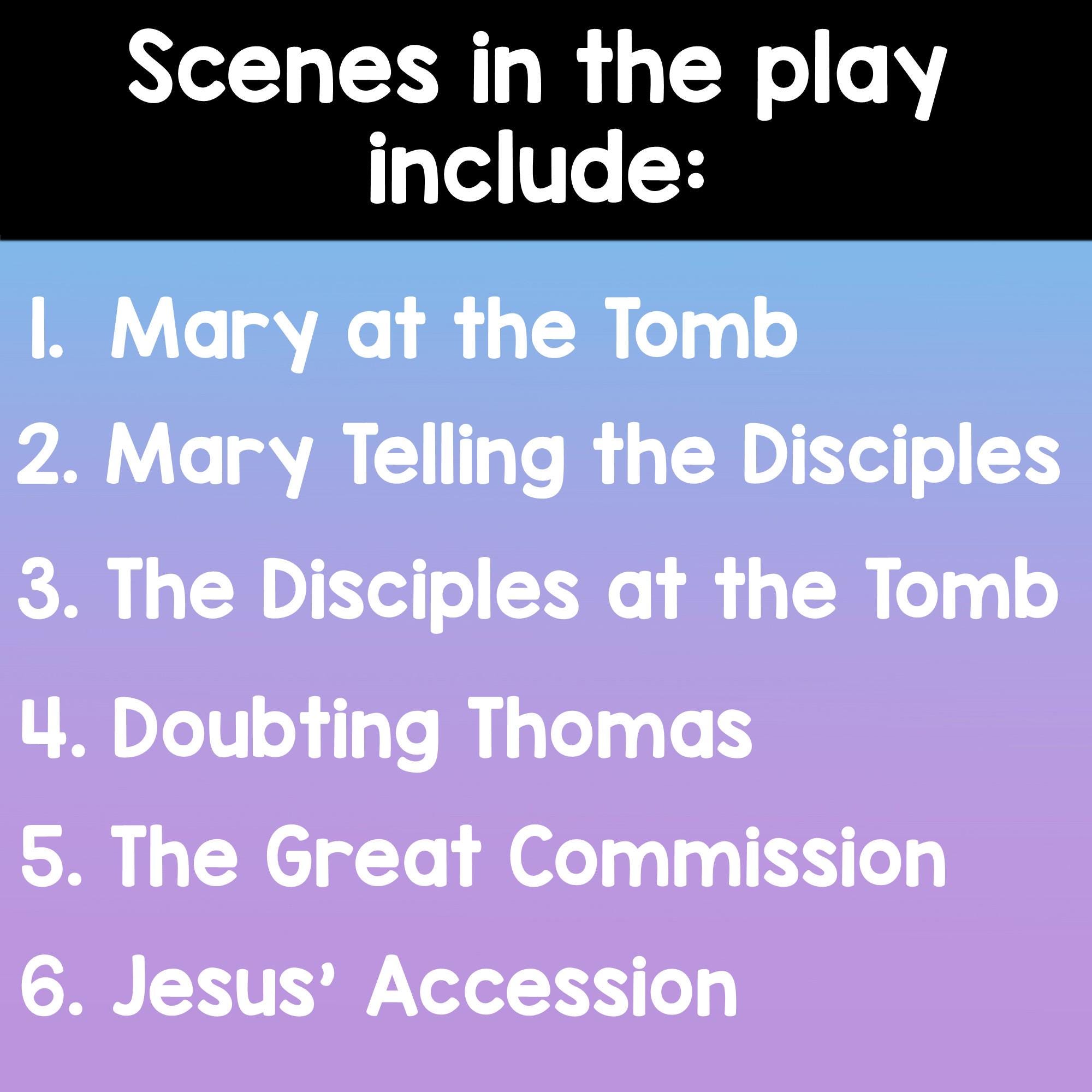 Christian Easter Play {5 Plays for 5-9 Readers} Religious Easter ...