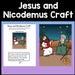 Jesus and Nicodemus Craft {in Color and B/W!} | John 3:16 | for God so ...
