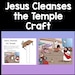Jesus Cleanses the Temple Craft {color and B/W} | Kids Bible Activity ...