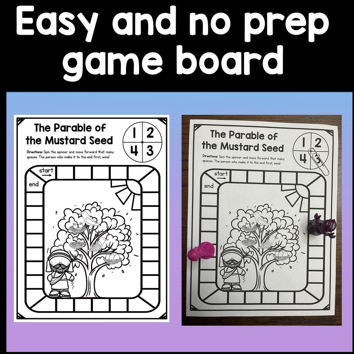 The Parable of the Mustard Seed Activities {craft, Coloring Page} Jesus ...