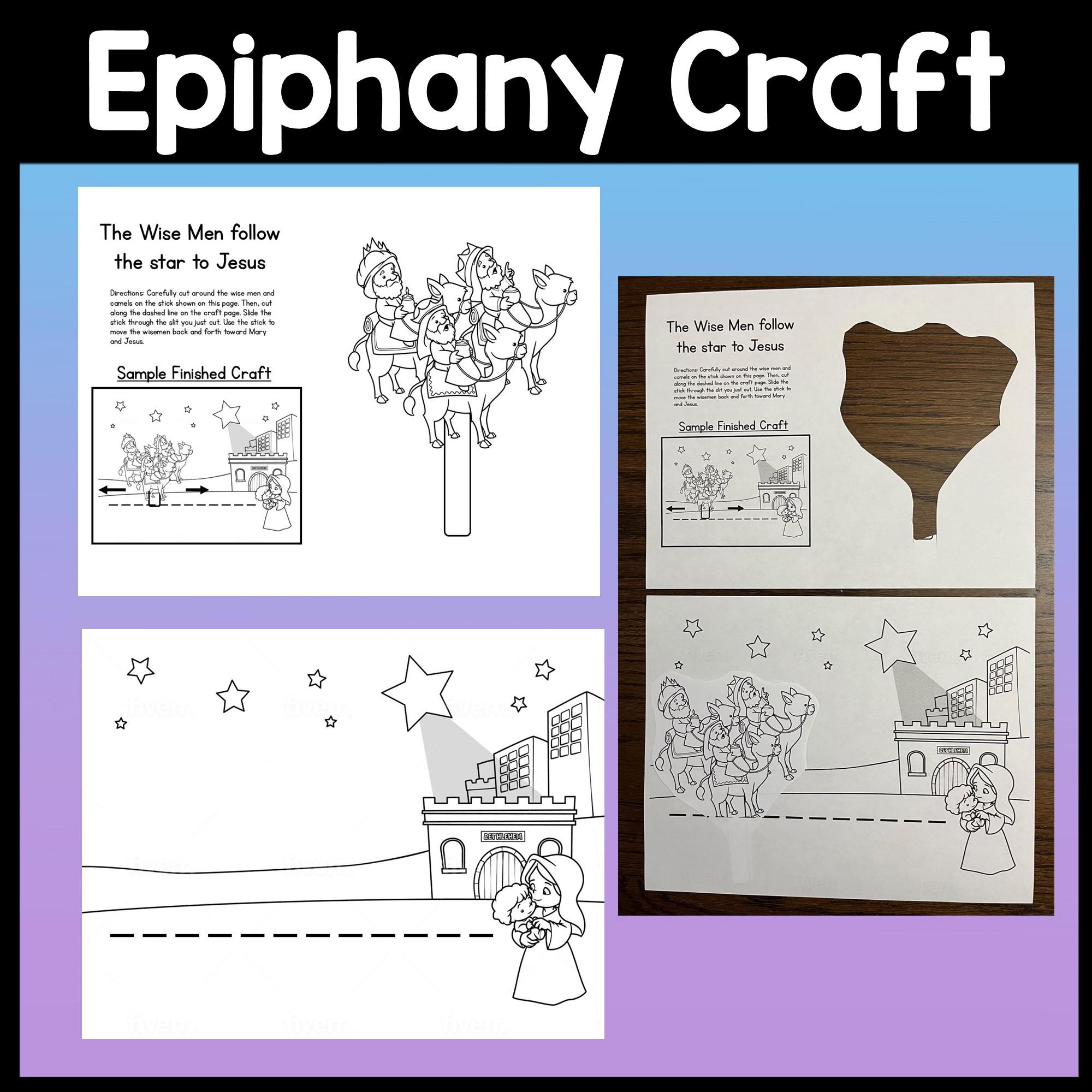 Epiphany Activities {book, Craft, Word Search, Coloring Page, Game ...