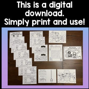 Jesus and the Samaritan Woman the Well Activities {craft, Coloring Page ...