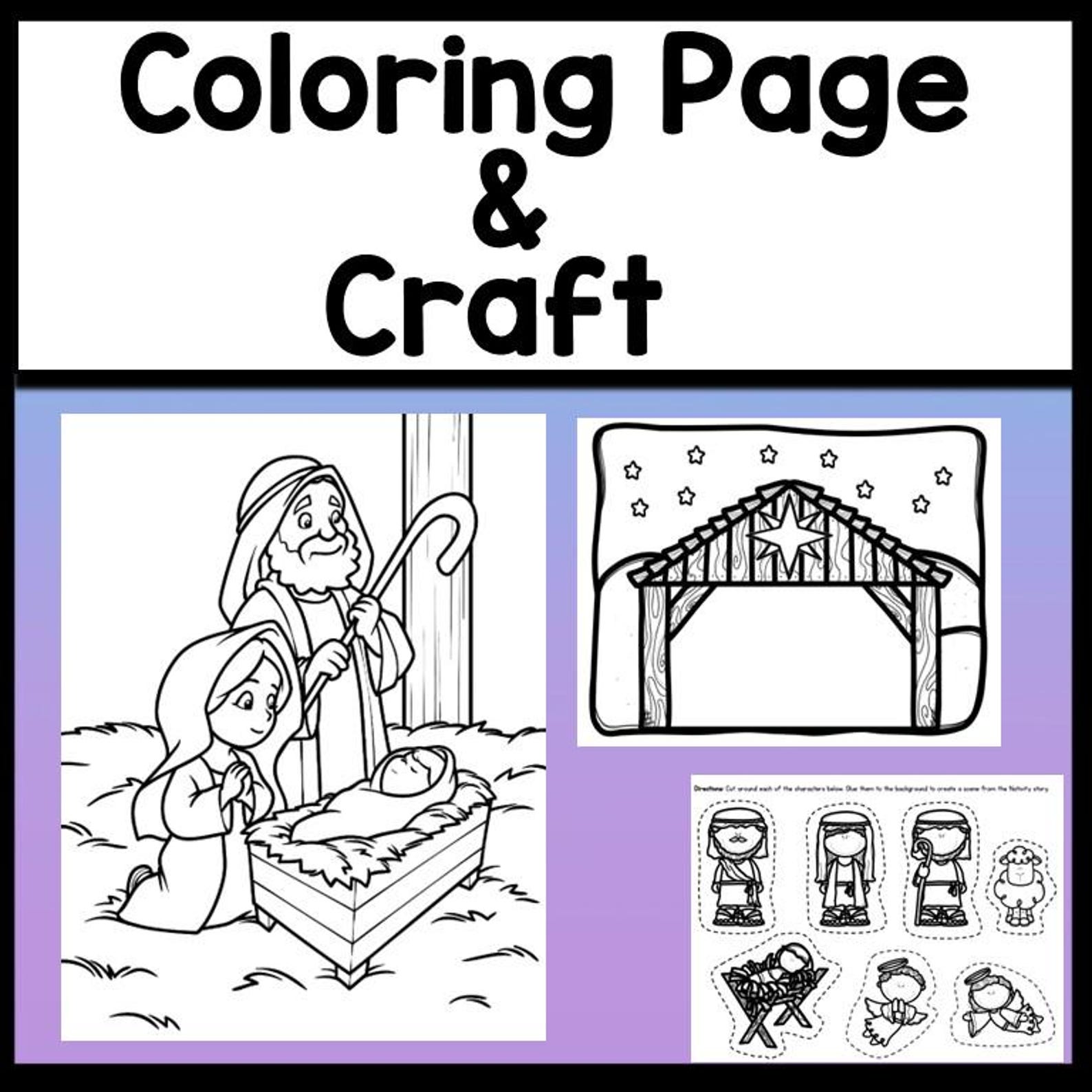 Birth of Jesus and Jesus is Born {5 Activities} {religious Christmas ...