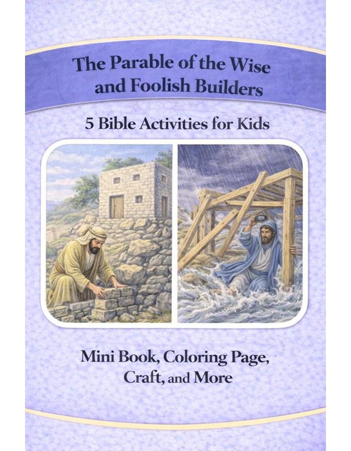 The Parable of the Wise and Foolish Builders Activities {craft ...
