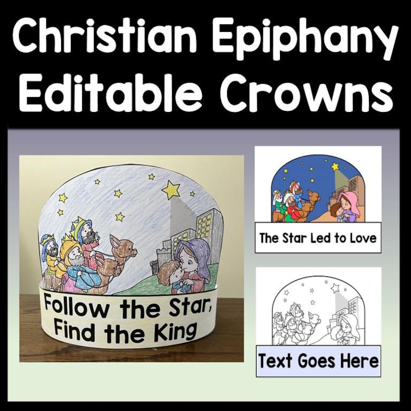 Epiphany Lesson for Kids - Etsy UK