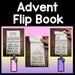 Advent Flip Book - 8 Pages! Easy Formatting and Assembly, Advent Craft ...