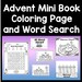 Advent Activities for Kids {word Search, Coloring Page, Book, Craft ...