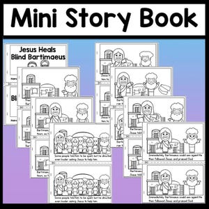 Jesus Heals Blind Bartimaeus Activities {craft, Coloring Page ...