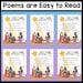 Nativity Poems for Kids {6 Easy to Read Poems in Color and B/W ...