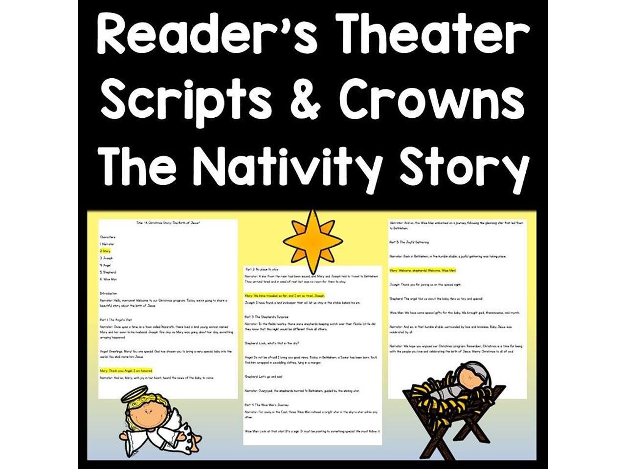 The Nativity Play for Kids {8 Plays for 5-12 Readers} Children's ...