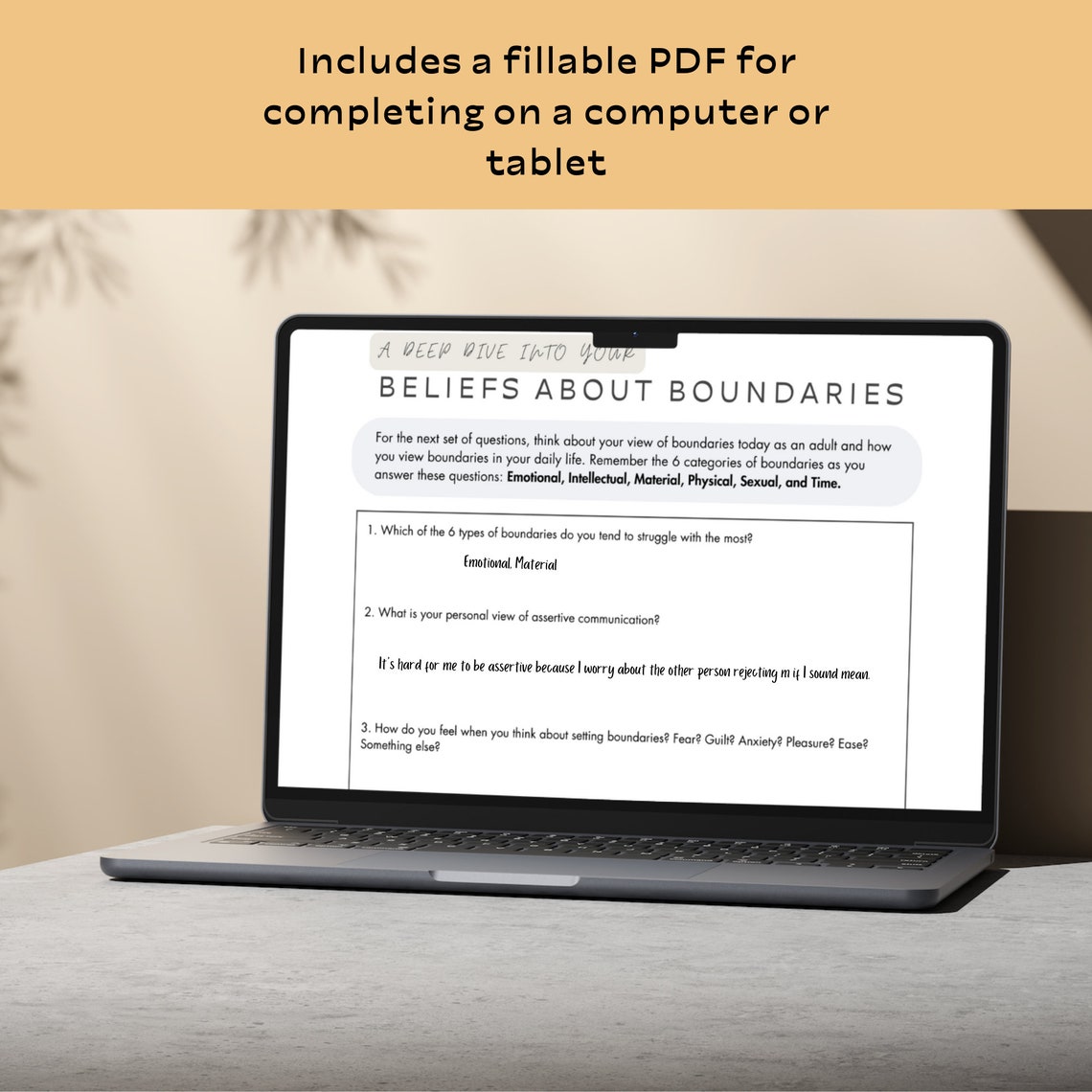 Boundaries Workbook for Adults, Boundary Setting Scripts, Self-care ...