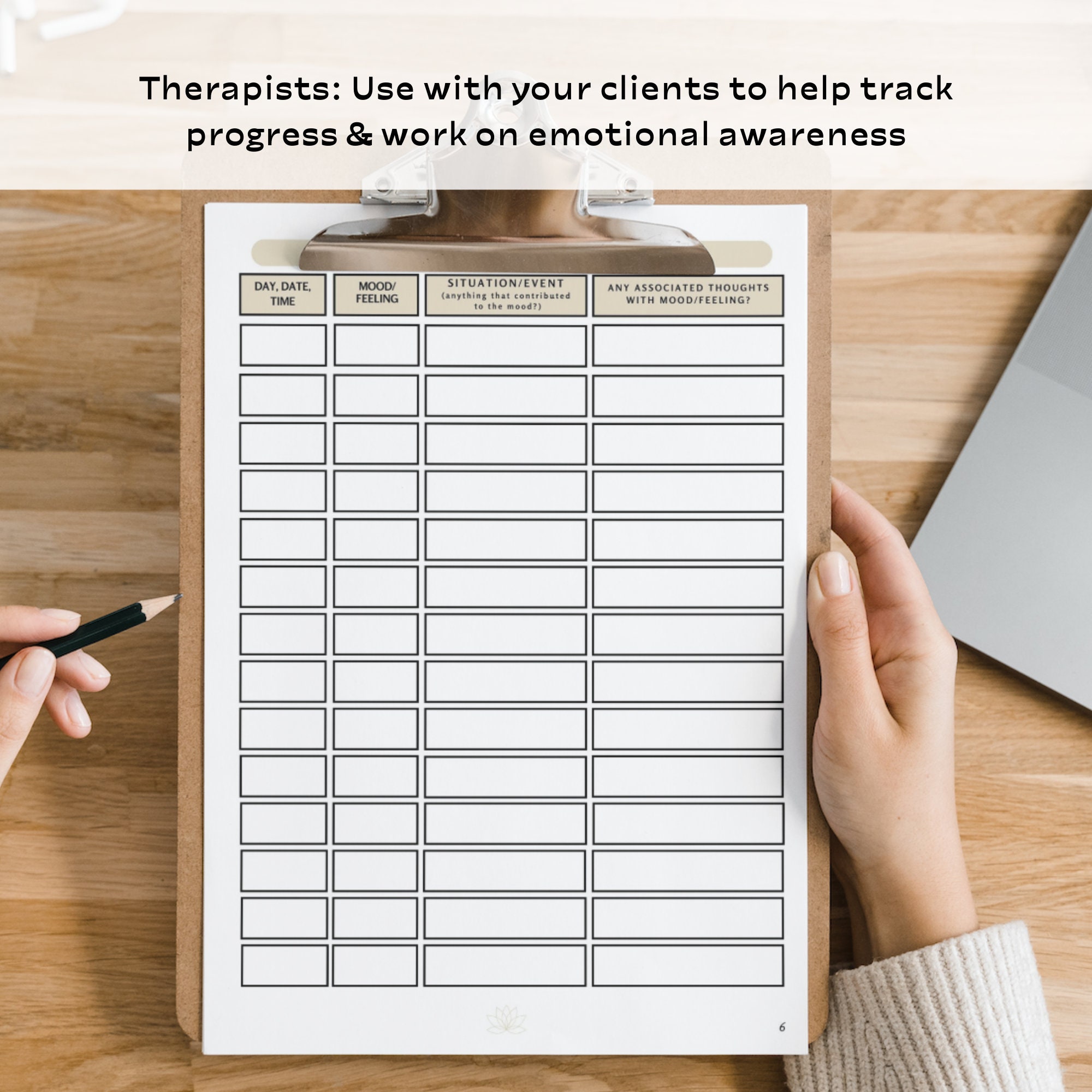Daily Mood Tracker Printable Emotion Tracker and Feelings Journal Mood ...