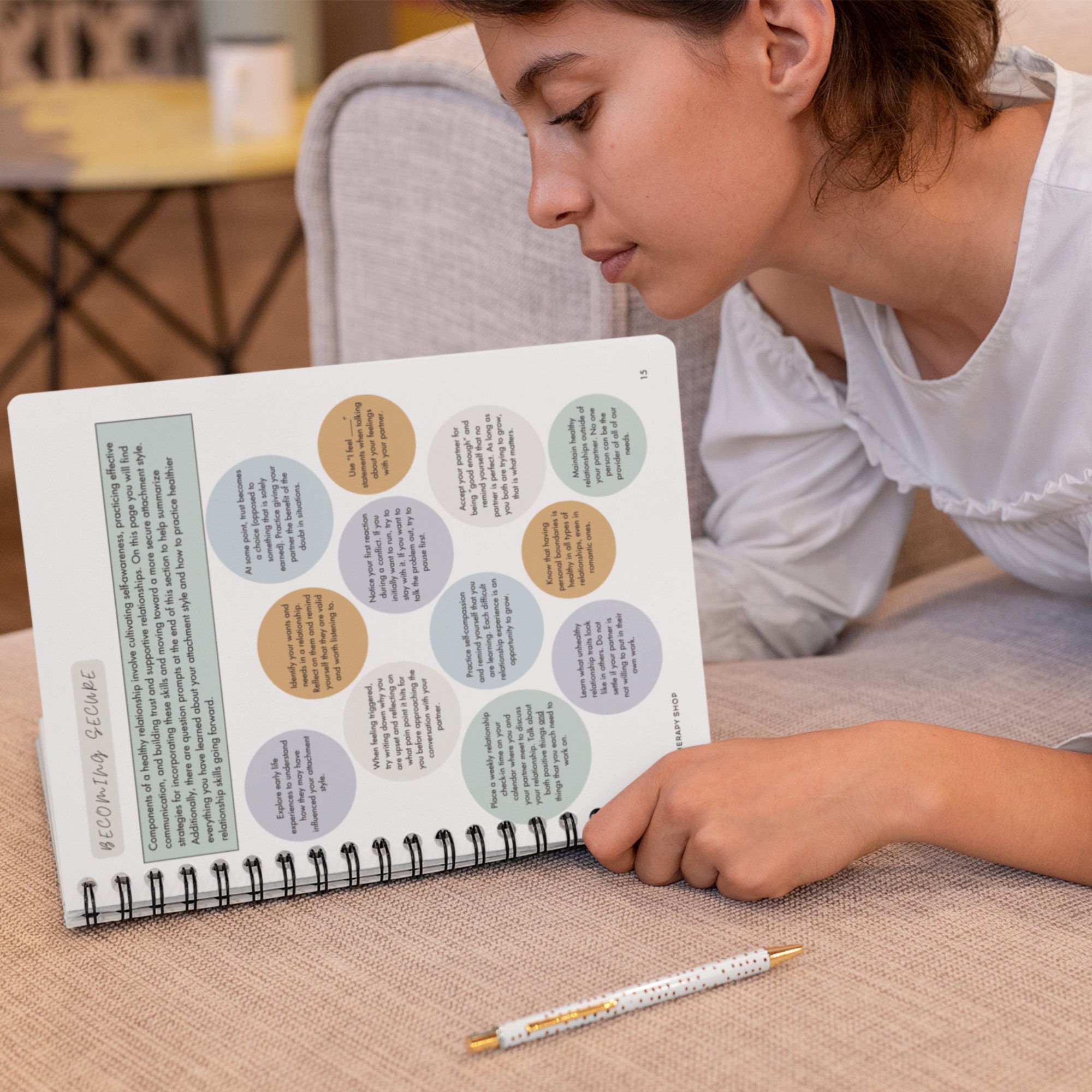 Understanding Your Attachment Style Therapy Worksheet, Relationship ...