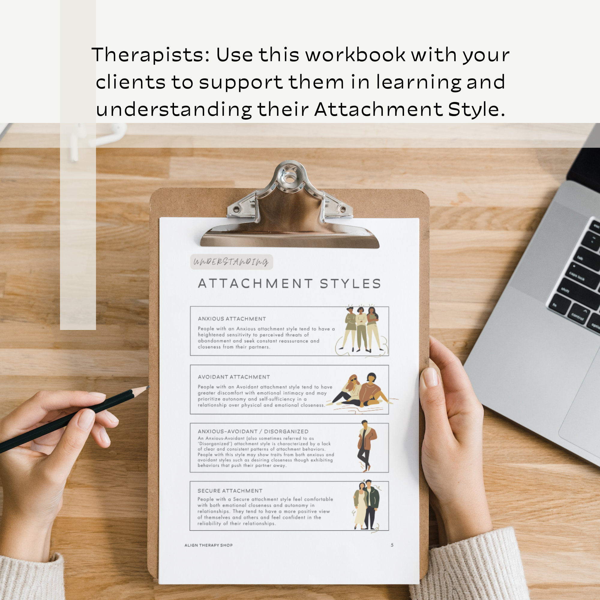 Understanding Your Attachment Style Therapy Worksheet, Relationship ...