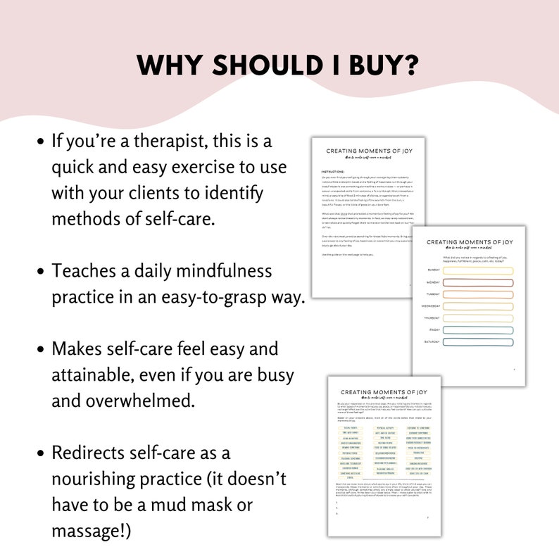 Self-care Worksheet Self Help Exercise Therapy Exercise Counseling ...