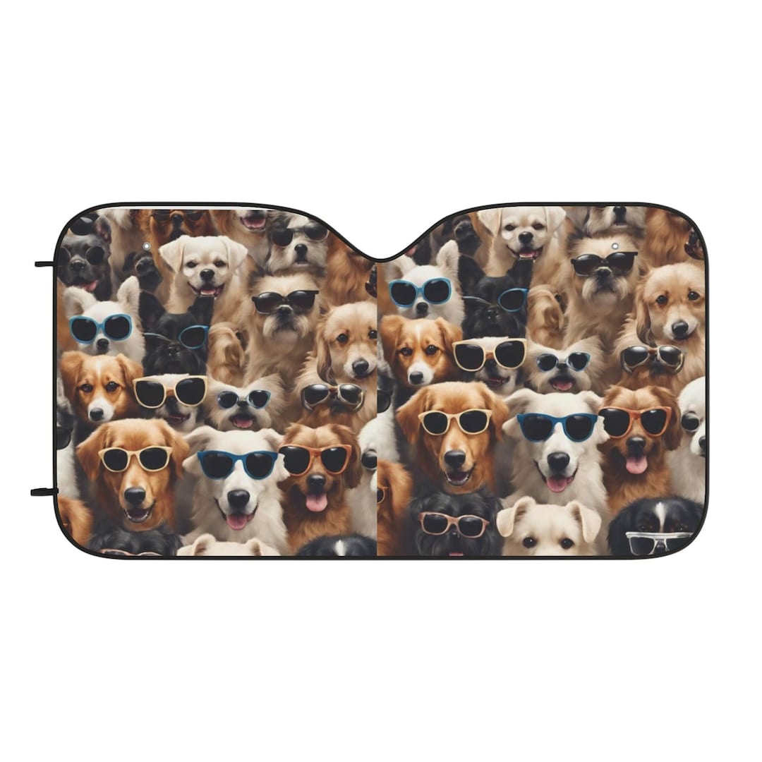 Dogs Car Sun Shade - Etsy