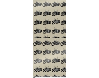Motorcycle Wrapping Paper Motorcycle Gift, Motorcycle Present, Wrapping ...