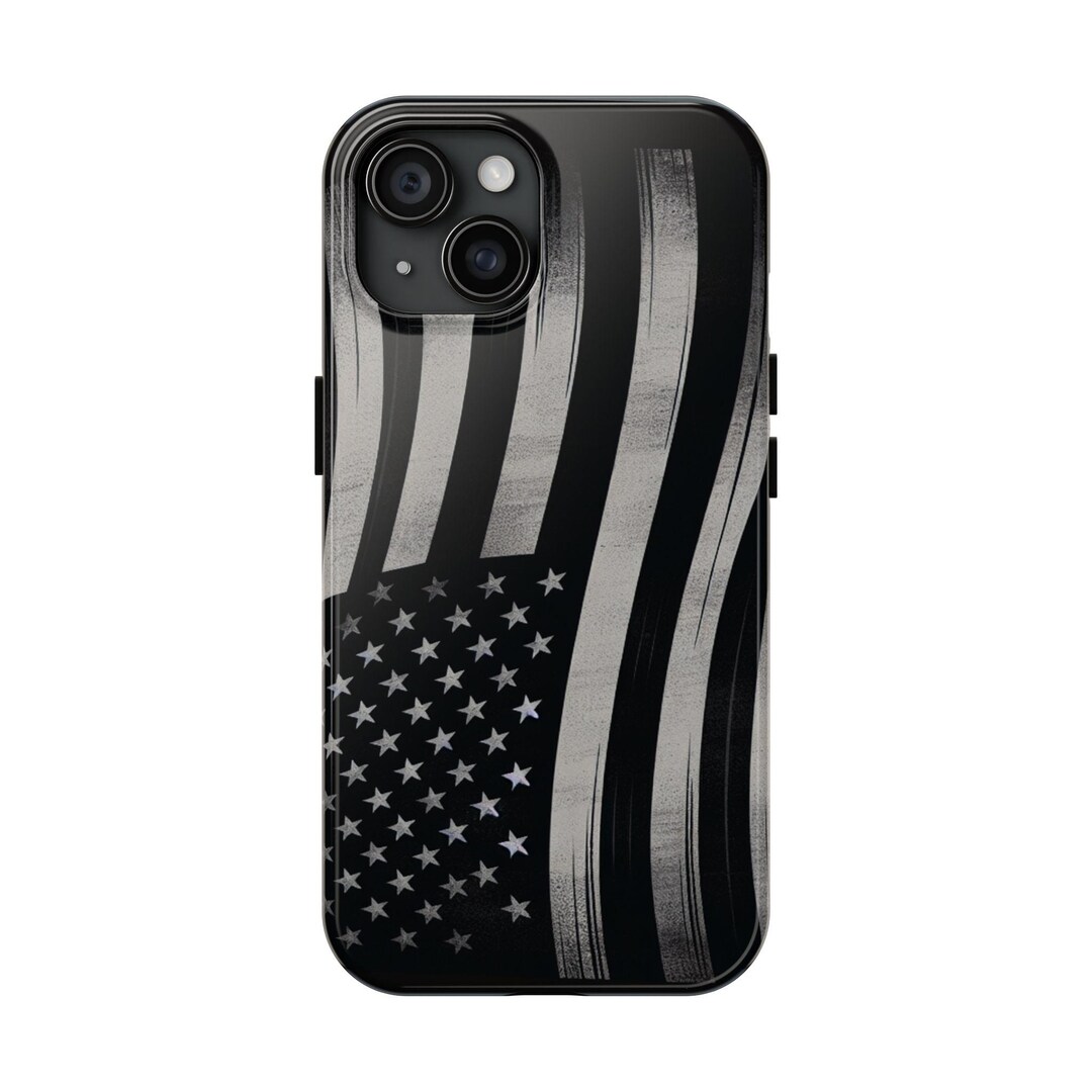 Dark American Flag Phone Cases - Etsy