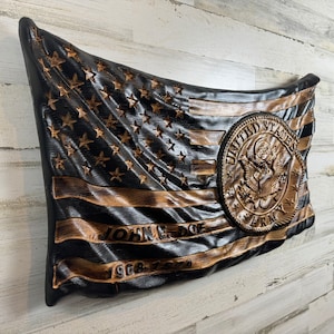 Military Flag Personalized Gift for Father Christmas Present for Dads ...