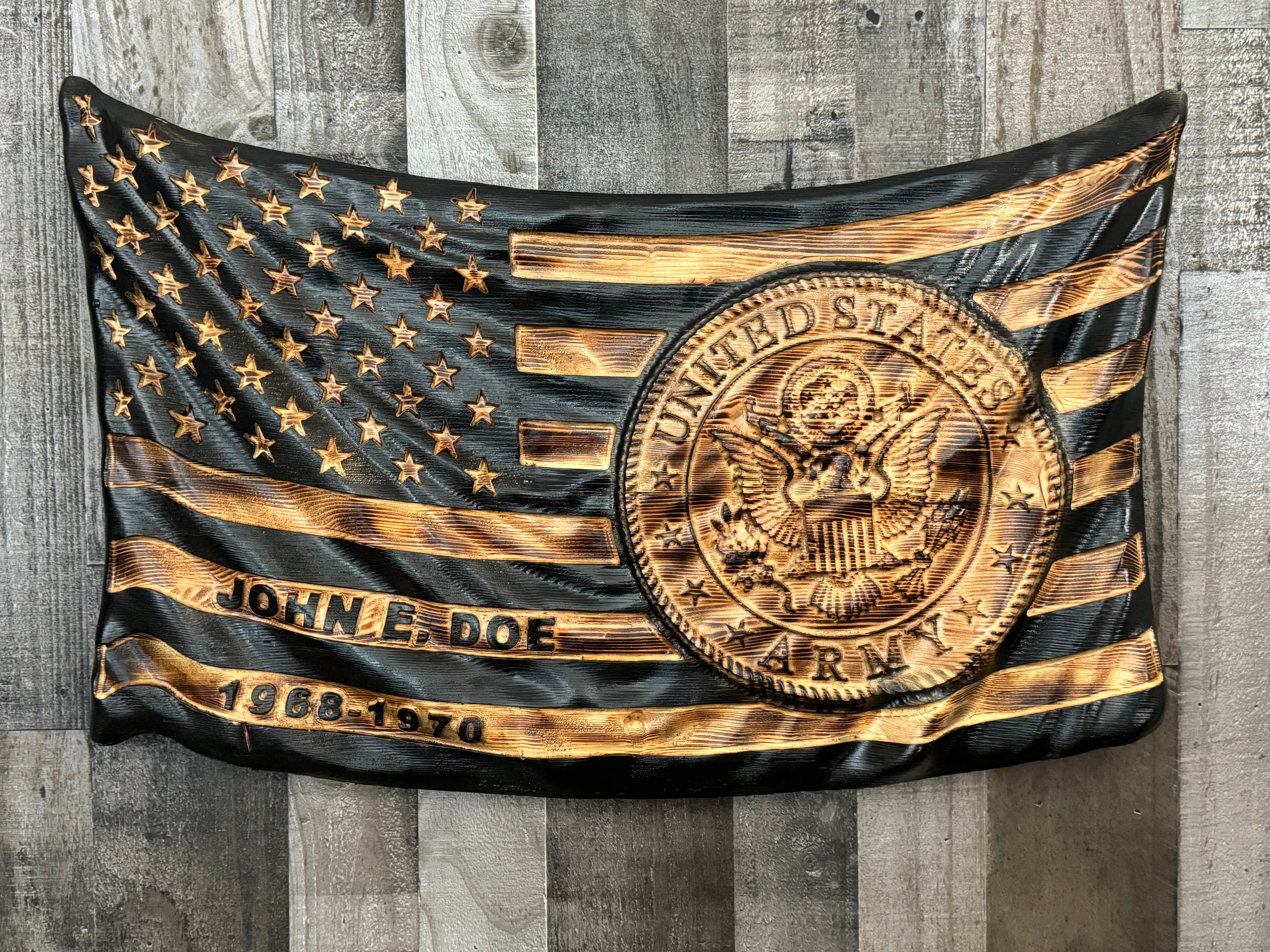 Military Flag Personalized Gift for Father Christmas Present for Dads ...