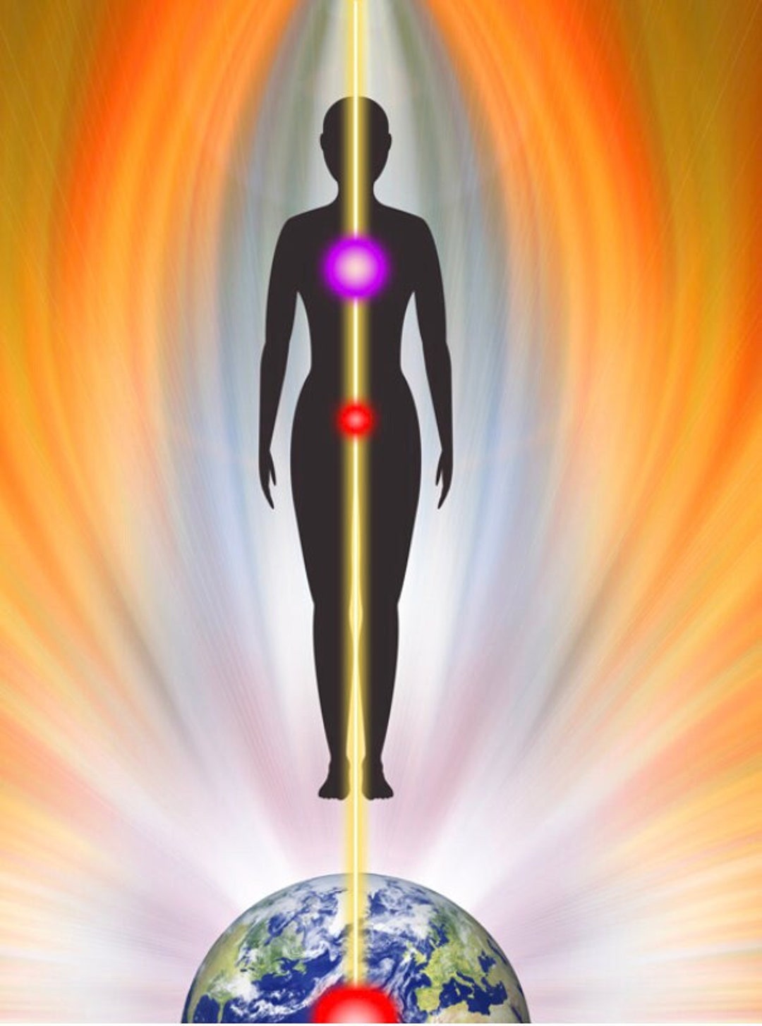 Activate and Balance Your Haric Energy - the Hara Line - Etsy