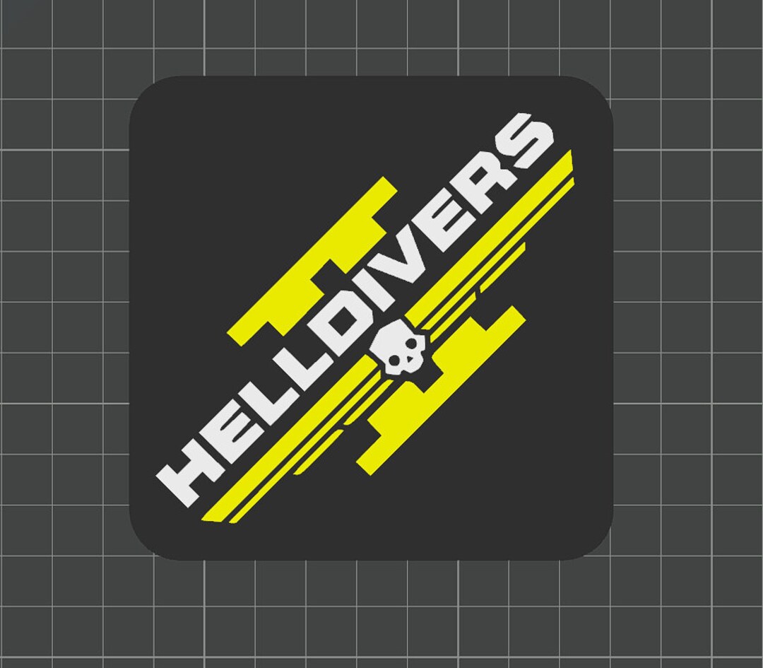 Hell Divers 2 Coaster Set Digital Files - Etsy
