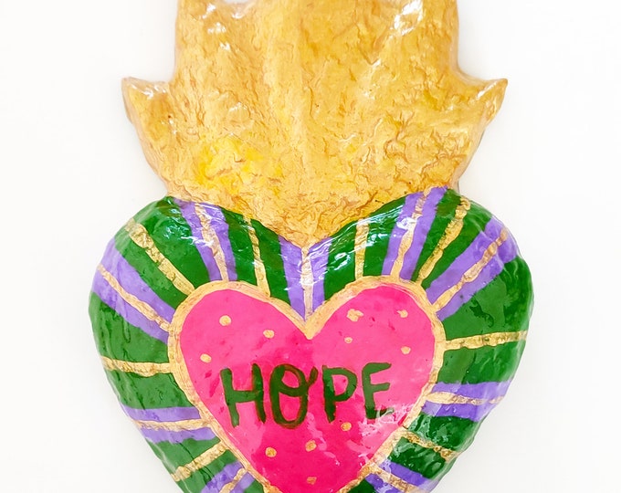 Ex-voto, Hope, Milagritos, Mexican Ex-voto, Mexican Milagrito, Wall ...