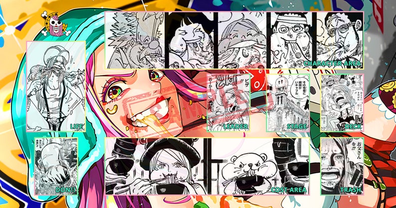 Playmat Bonney TCG One Piece Card Game / Card Mat - Etsy UK