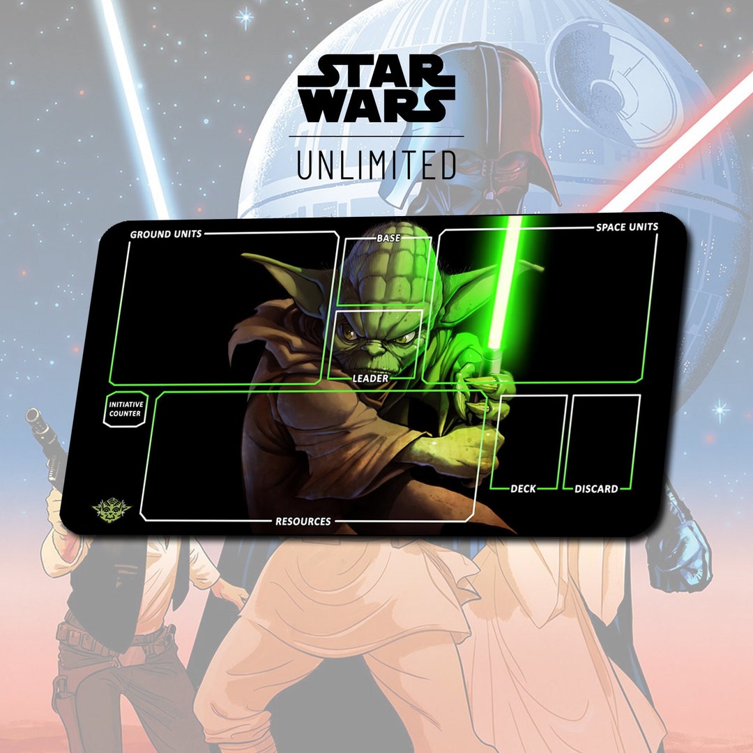 Playmat Yoda TCG SWU - Etsy