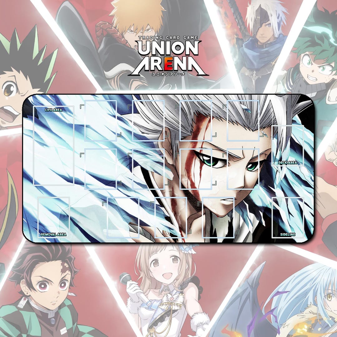 Playmat Hitsugaya - Union Arena TCG / 24"x14" Inches (600x350x2mm) - Etsy