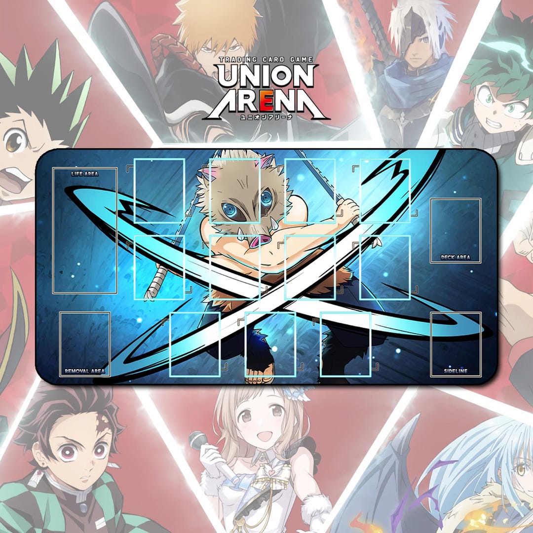 Playmat Inosuke - Union Arena TCG / 24"x14" Inches (600x350x2mm) - Etsy