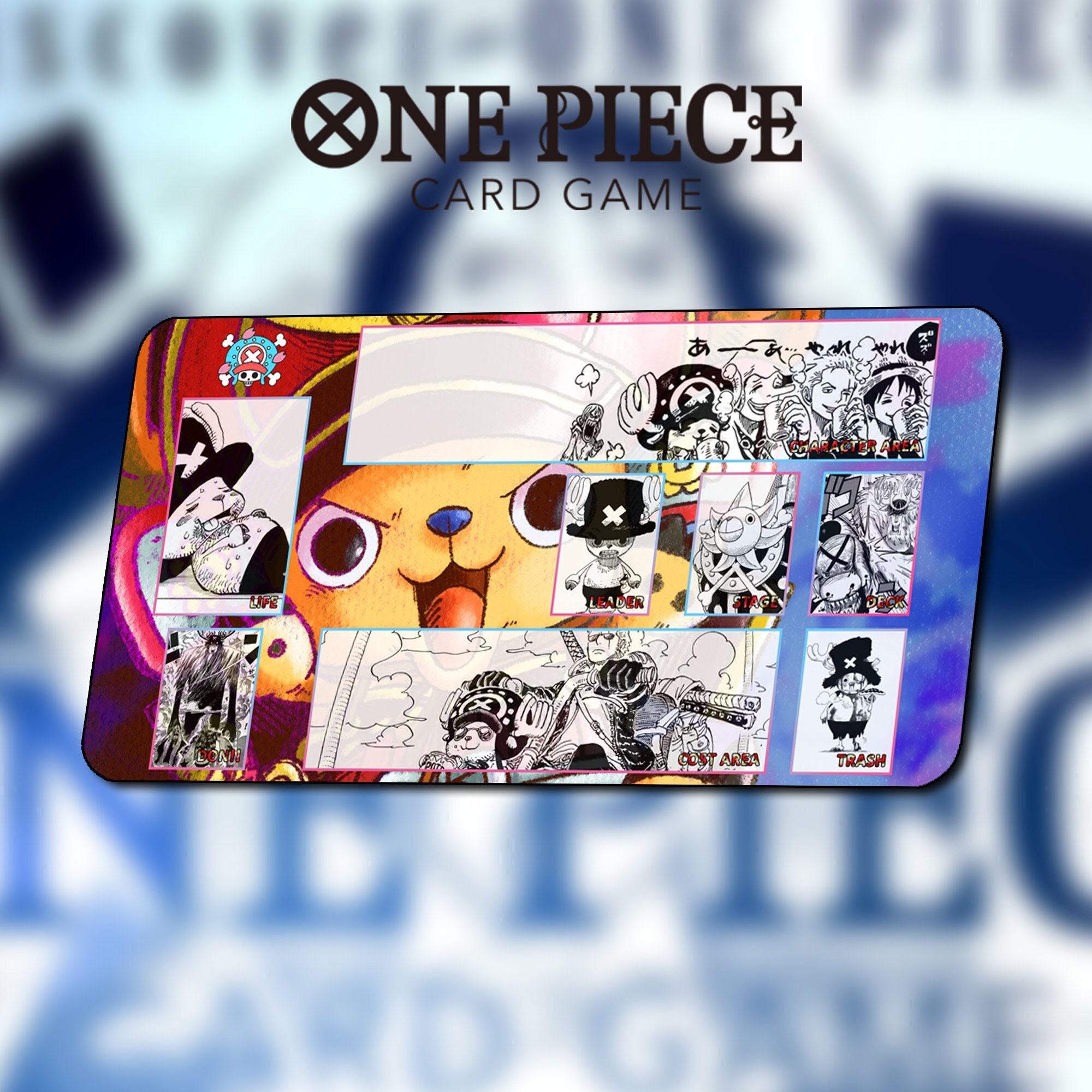 Playmat Tony Tony Chopper TCG One Piece Card Game / Card Mat - Etsy Canada